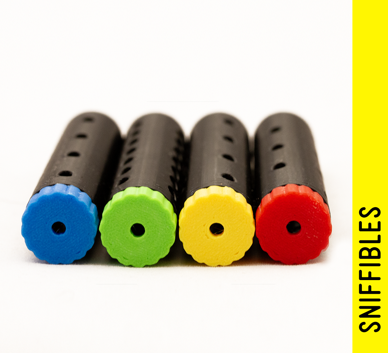 Colour-Coded Tube Lids – Sniffibles - Specialised Nosework Equipment